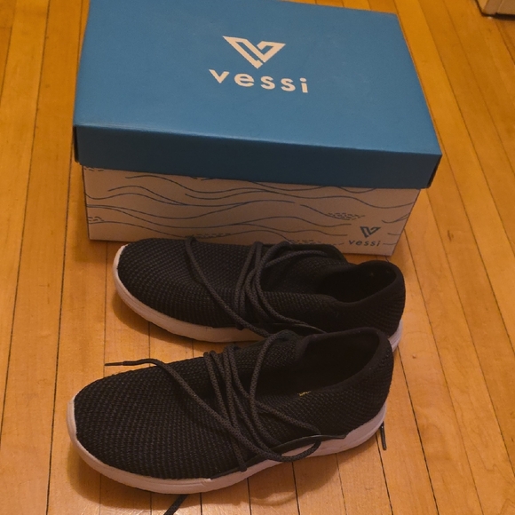 Vessi | Shoes | Womens Black Vessi Waterproof Sneakers | Poshmark